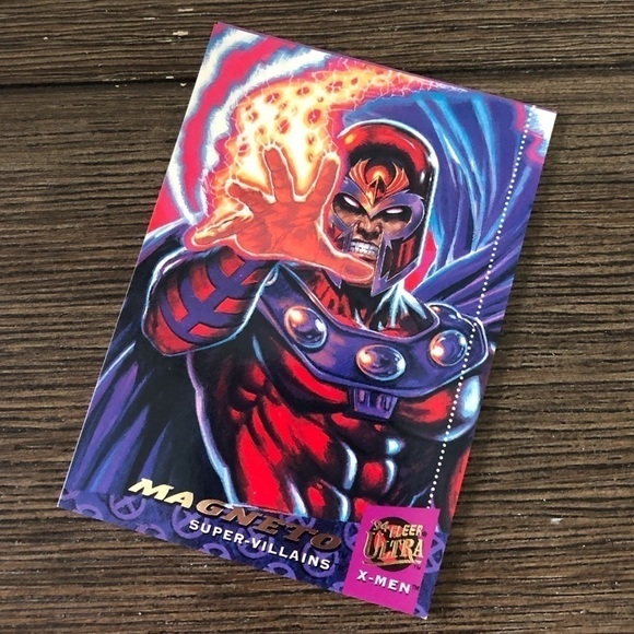 Marvel | Other | Xmen 94 Fleer Ultra Trading Card Magneto Super ...
